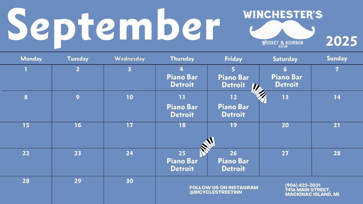 Winchester's Whiskey & Bourbon Room - Bicycle Street Inn & Suites